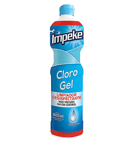 Venta de Cloro Gel Impeke 900 Ml
